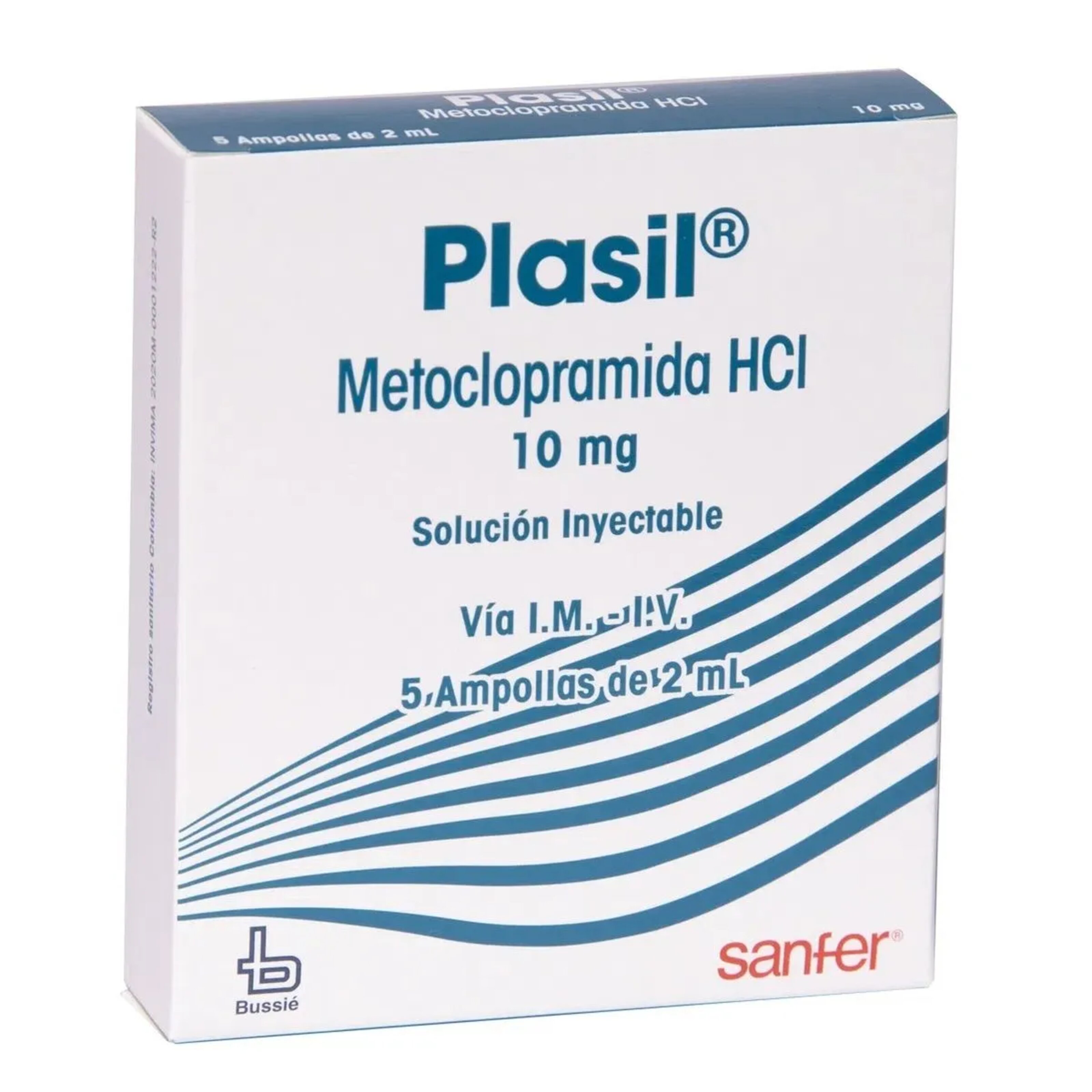 Plasil Inyectable Metoclopramida 10 Mg Bussie - AXA lo tiene