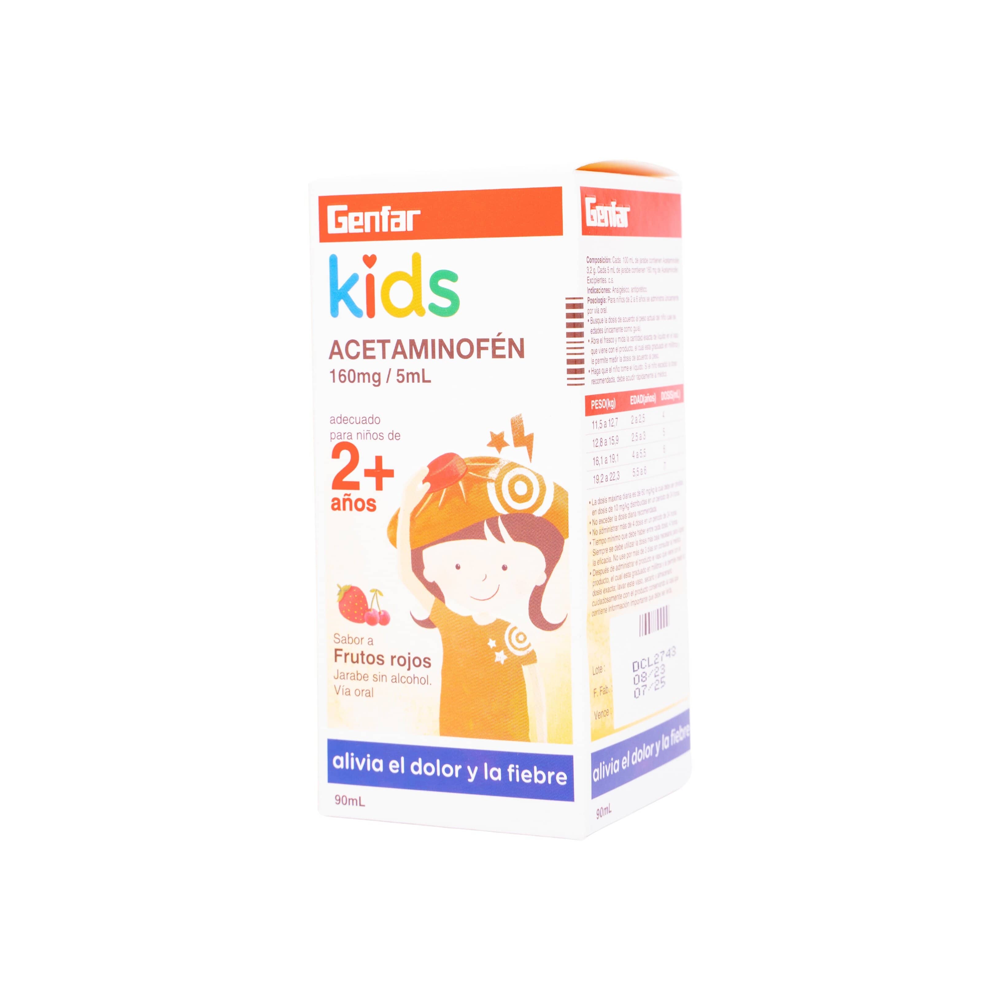 Oferta Acetaminofén 160 Mg Frasco X 90 Ml | Axalotiene