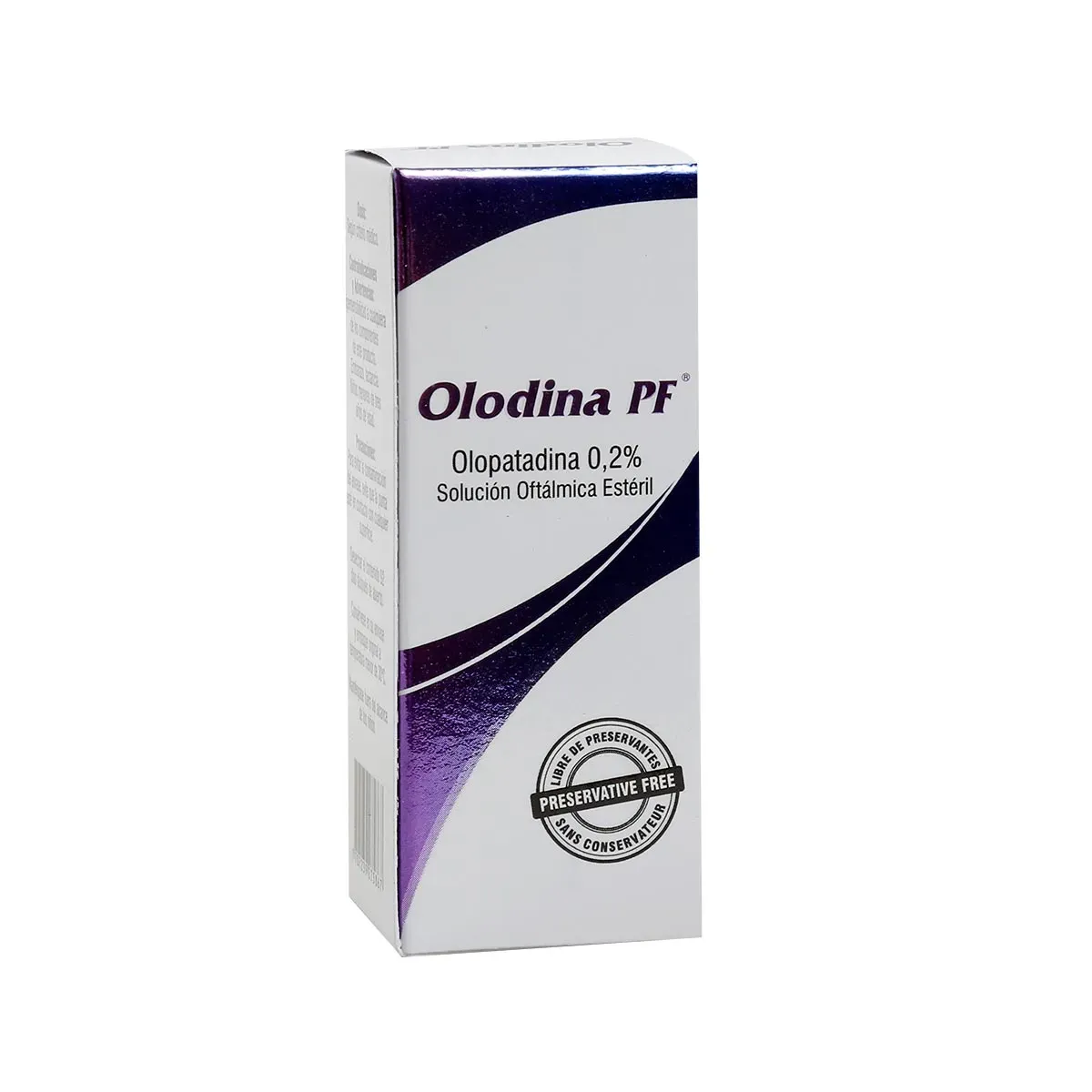 Olodina Pf Olopatadina Clorhidrato 2,0 Mg Solución Oftálmica Frasco X 5 ...